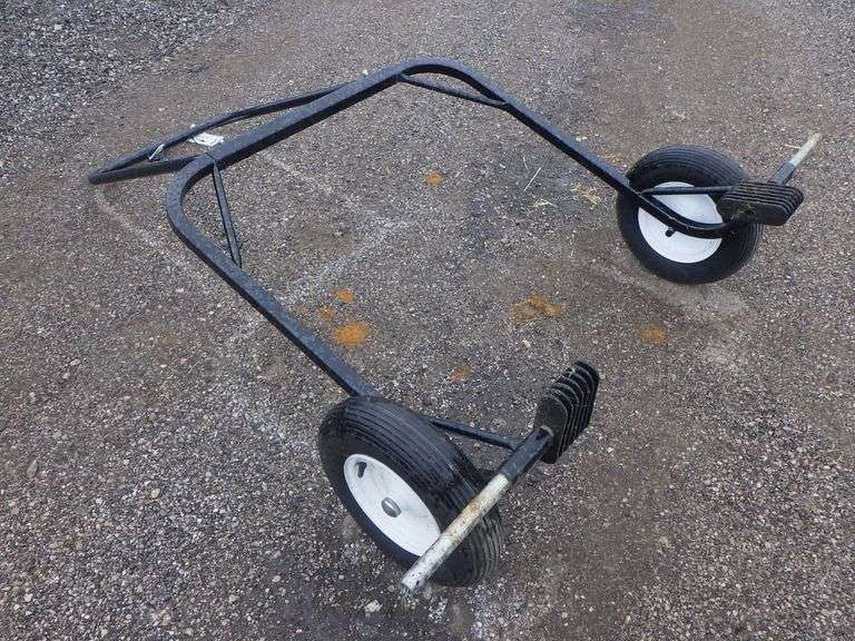 Snowmobile dolly cart, in great condition - Albrecht Auction Service