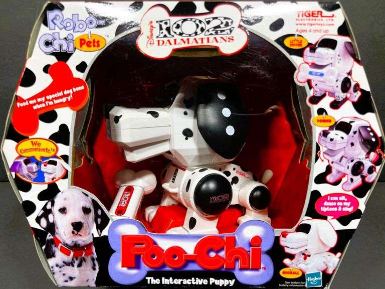 2000 Poo-Chi Disney 102 Dalmatians first generation interactive robotic ...