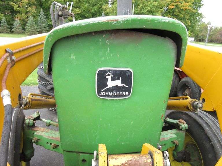 1974 John Deere tractor, Model 1530 Kelley 600 front end loader, new ...