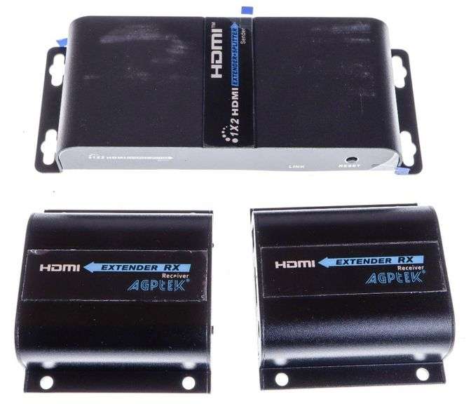 HDMI Extender - TX Sender And¬†RX Receiver - No Power Cords Included ...