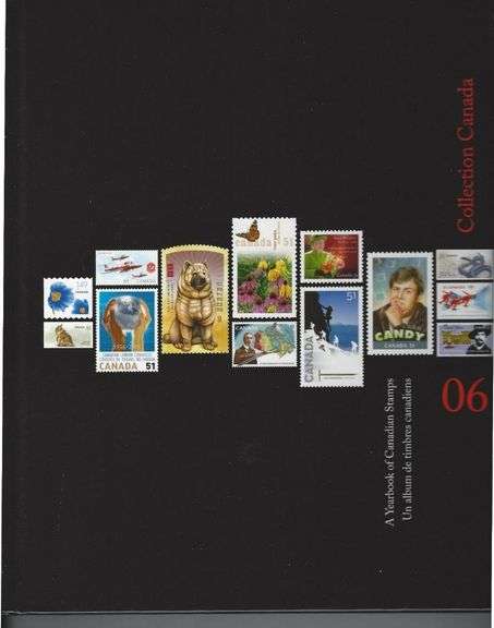 2006 Canada's Stamps Collection Album Plus included is $41.56 Postage ...