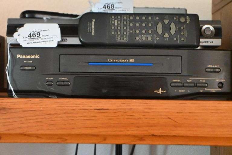 Panasonic VHS Player - Apexx Auctions
