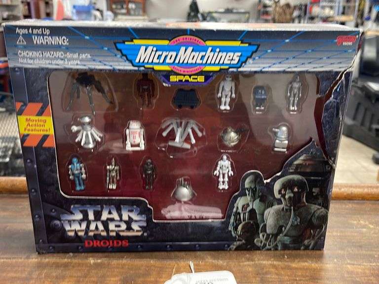 Vintage Micro Machine Star Wars Droid Figurines - Apexx Auctions