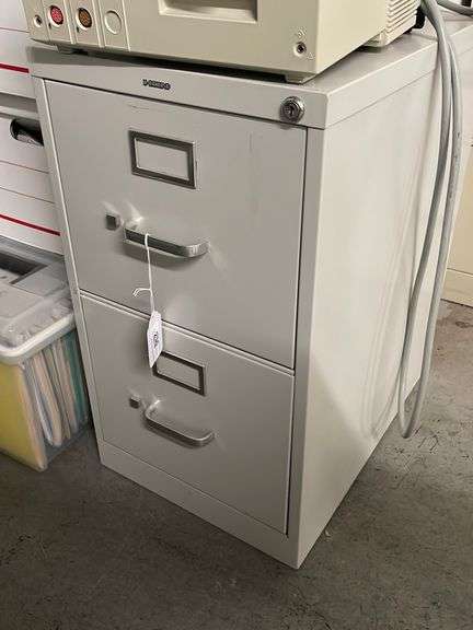 Hon Two-Drawer Filing Cabinet - Apexx Auctions