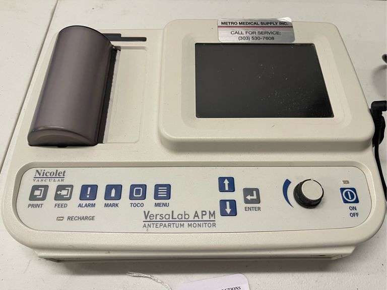 Nicolet Versalab Se Bi-Directinal Vascular Doppler Portable - Apexx ...