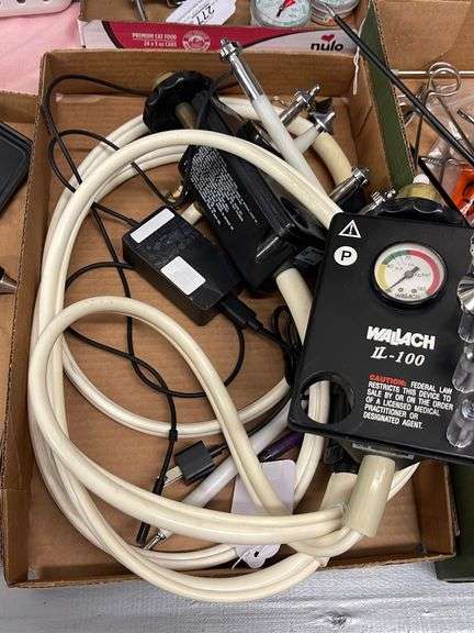 Two Wallach LL-100 Cryosurgical Units - Apexx Auctions