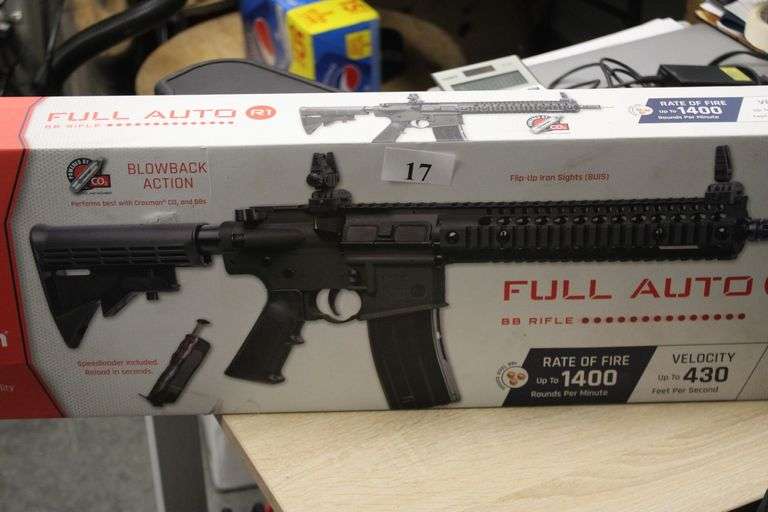 CROSSMAN FULL AUTO R-1 BB RIFLE $189.00 - Auction HUB Texas