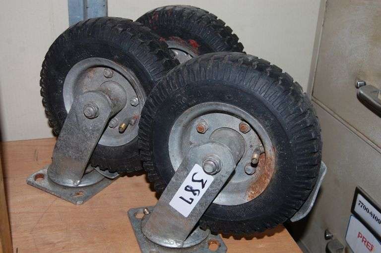 LARGE UTILITY WHEELS - Auction HUB Texas