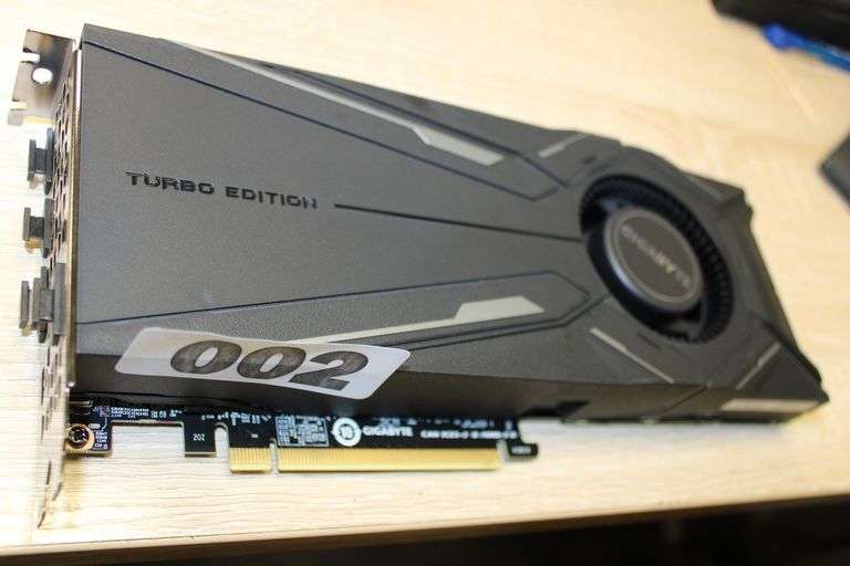 GIGABYTE GTX 2080 TI 11GB TURBO EDITION GDDR6 352-BIT GV-N208TTURBO ...