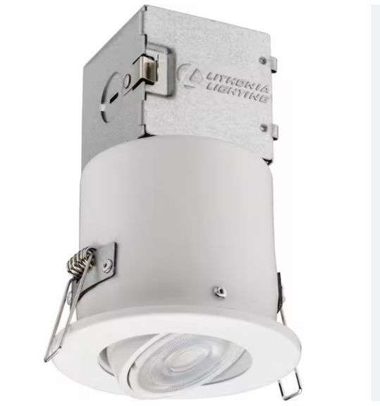 Lithonia Lighting Lithonia Oneup 3 In. White Integrated Led Recessed ...