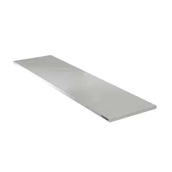 MSRP: $148.0] Husky 64 in. Stainless Steel Work Surface for Heavy Duty ...