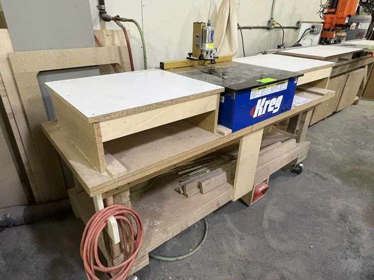 Kreg DK1100 Single-Spindle Pneumatic Pocket Hole - Auctions ASAP