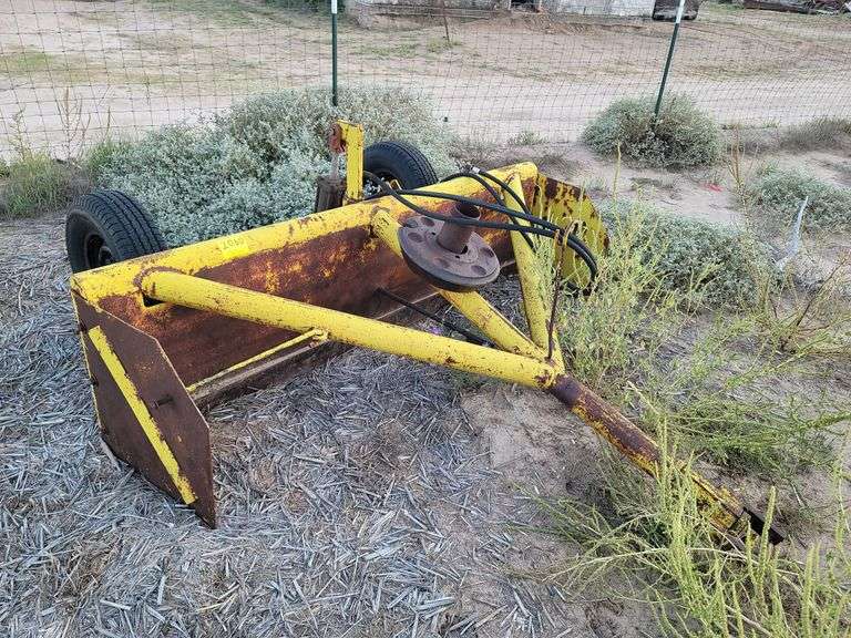 8, Hydraulic Drag Box Blade Plane - Assiter Auctioneers