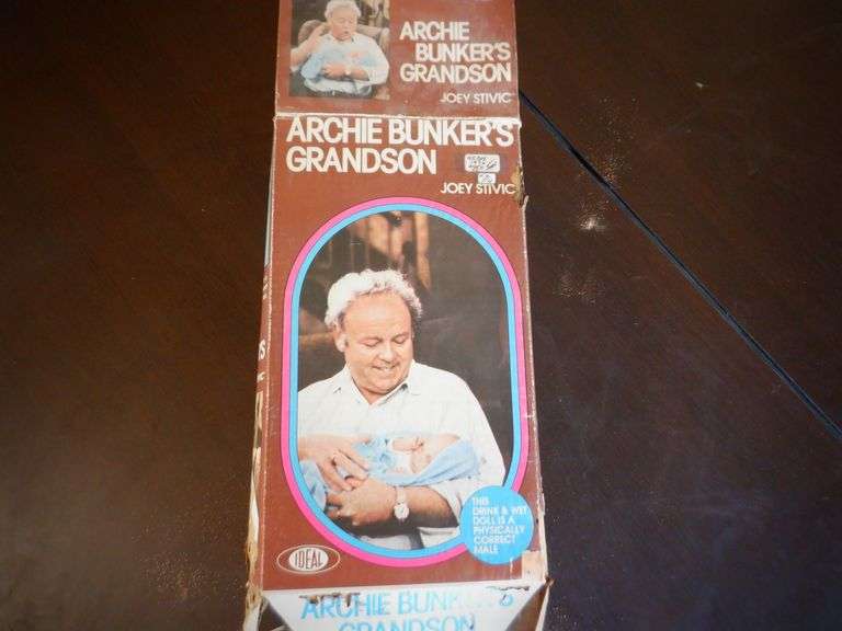 Vintage with box Archie Bunkers Grandson Doll 1976 - Assiter Auctioneers