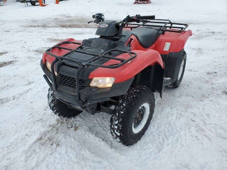 2016 Honda TRX420FM ATV - Assiter Auctioneers