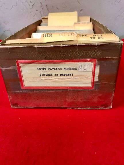 Scott Catalog Numbers By Date *Used* - Assiter Auctioneers
