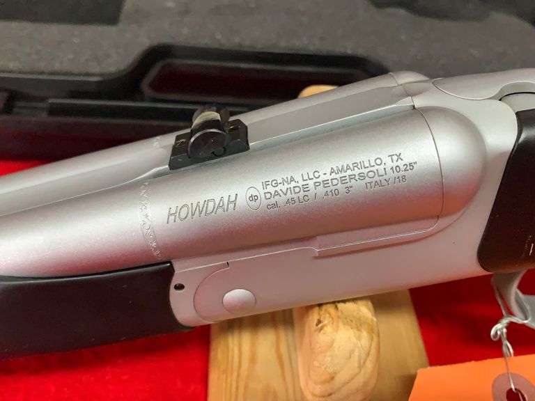 Pedersoli Howdah Alaskan .45LC/.410 Ga. 3" Pistol - Assiter Auctioneers