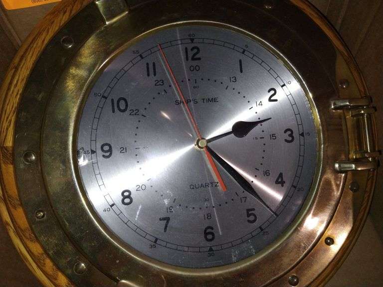 Ships Time Clock - Assiter Auctioneers