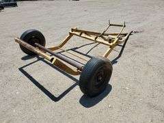 Bale Buggy Round Bale Hay Trailer - Assiter Auctioneers