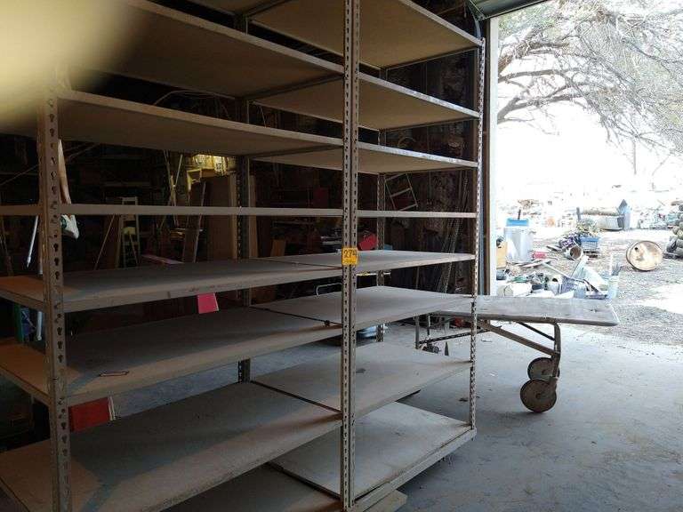 Heavy Duty Track Shelving - Assiter Auctioneers