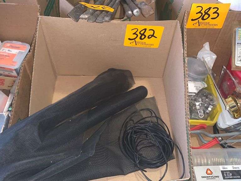 Mesh Screen & Vinyl String - Assiter Auctioneers