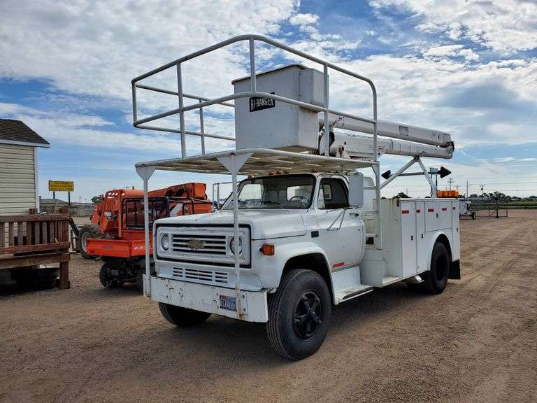 1987 Chevrolet C70 C Series Medium Conventional Cab Chassis Truck ...