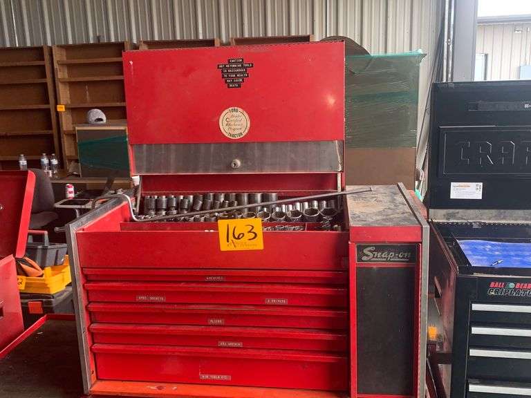 22 Drawer Snap On Tool Box Including Snap On Tools - Assiter Auctioneers