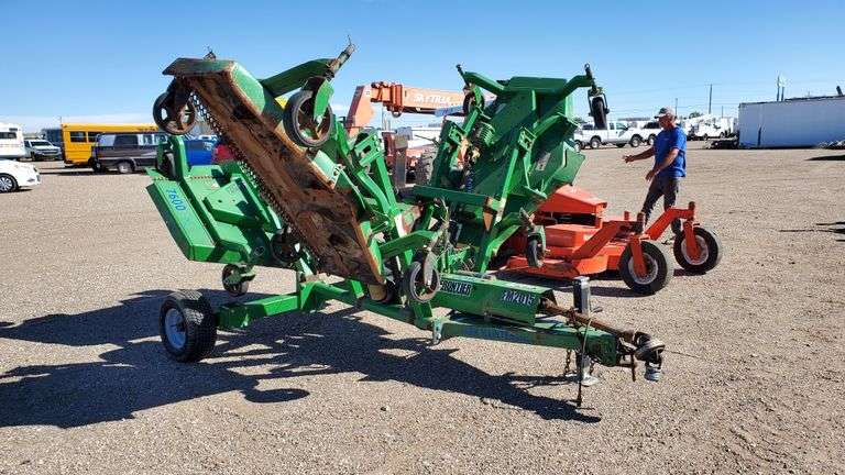 Frontier Fold Down Drop Pin Pull Behind PTO Batwing Shredder - Assiter ...