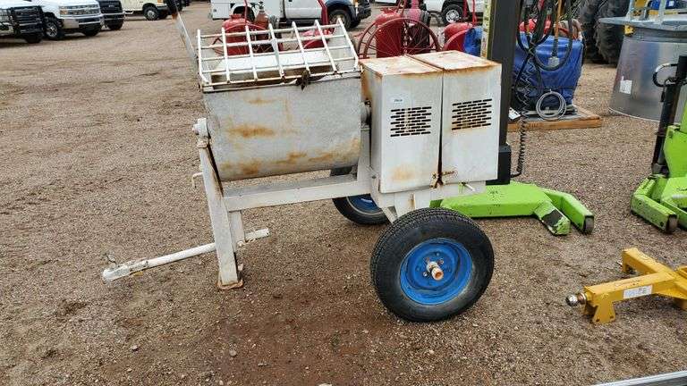 Pull Behind Concrete Mixer - Assiter Auctioneers