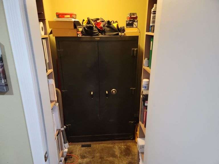 6' Shaw Walker Double Door Safe - Assiter Auctioneers