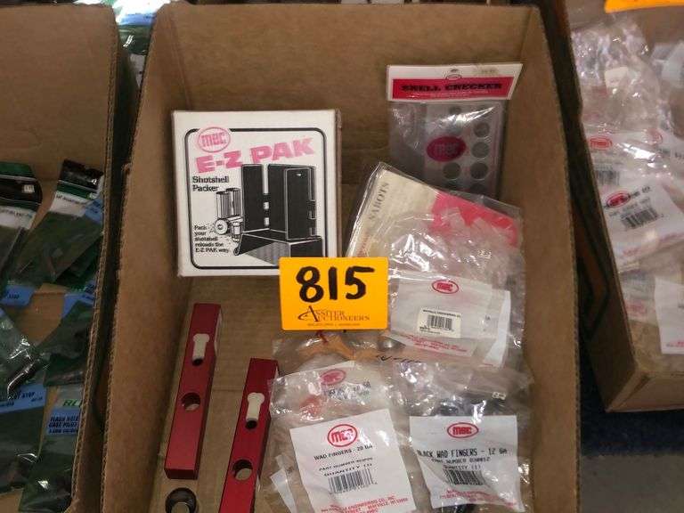 Ammo Accessories Incl. MEC Shotshell Packer, Shell Checker, & Wad ...