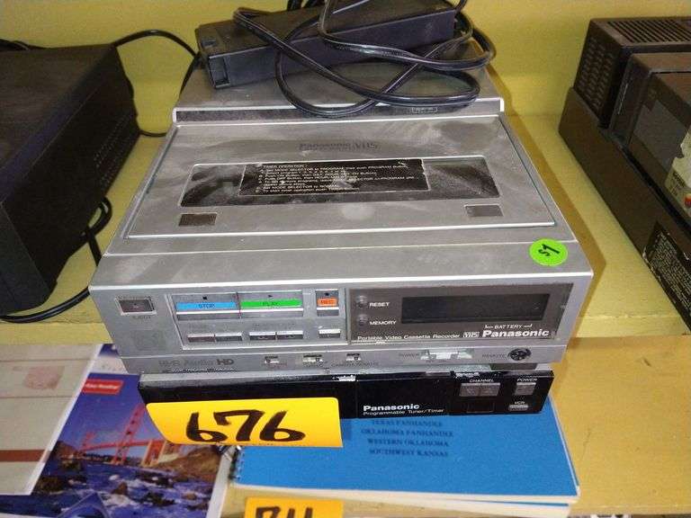 Panasonic Omni Vision VHS Player - Assiter Auctioneers