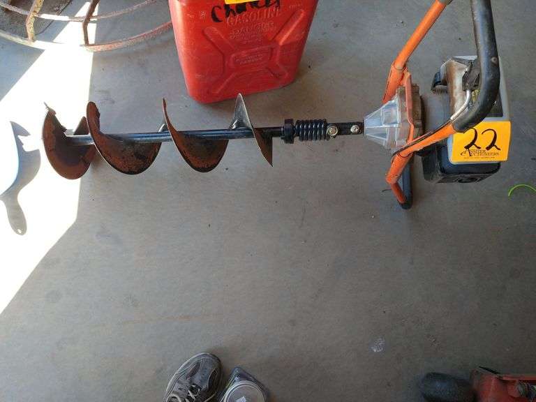 Powermate 43cc Full Crank Shaft/Direct Drive Earth Auger - Assiter ...