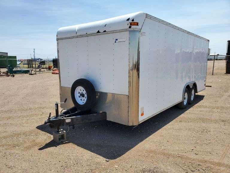 2002 PACE AMERICAN Pace American Trailer Enclosed Cargo Trailer - Assiter Auctioneers