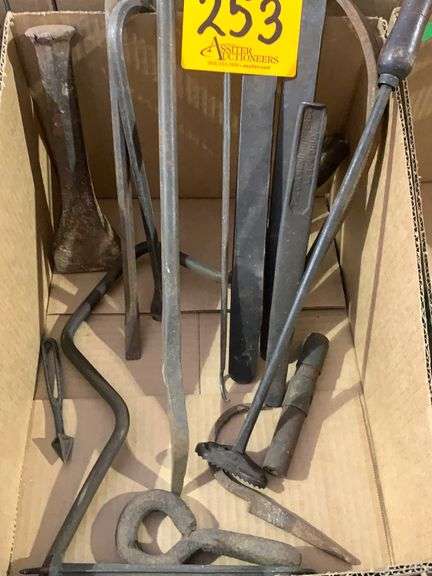 Vintage/Antique Tools Incl. Pry Bars & Tire Tools - Assiter Auctioneers