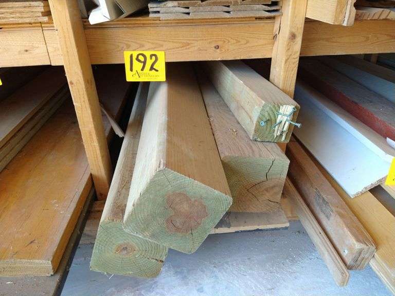 (3) 15ft. 6x6 Lifewood Posts - Assiter Auctioneers