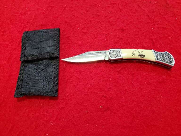 NRA Knife W Sheath Assiter Auctioneers nra-knife-w-sheath-assiter-auctioneers
