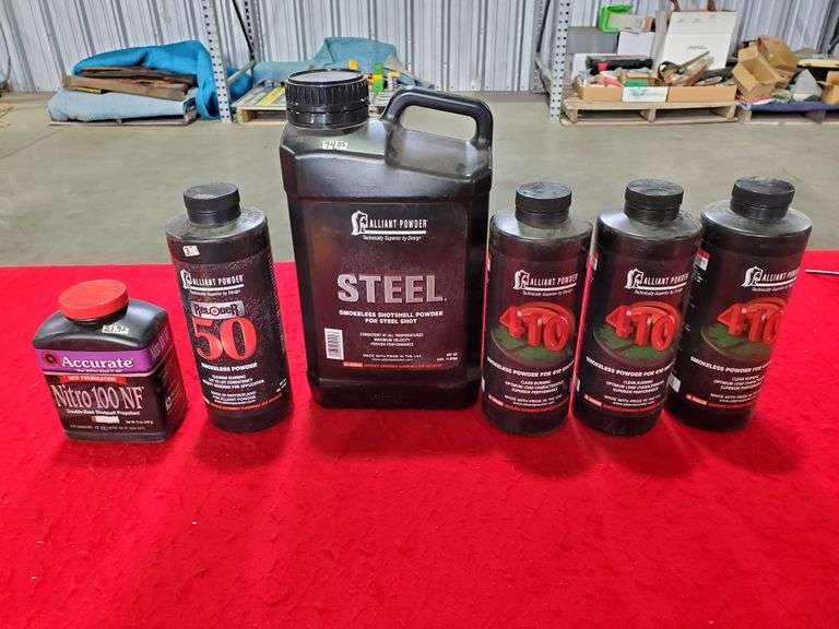 Partial Steel Smokeless Shotshell Powder, (3) 410 Smokeless Powder for ...