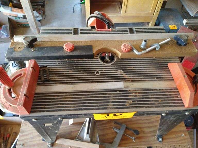 Sears Craftsman Table Router - Assiter Auctioneers