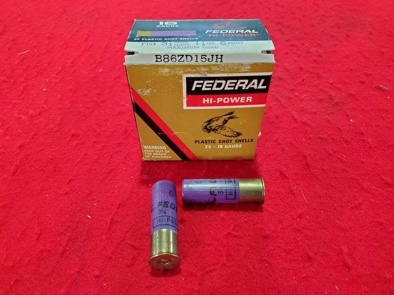 21 16 GA Shotgun shells - Assiter Auctioneers