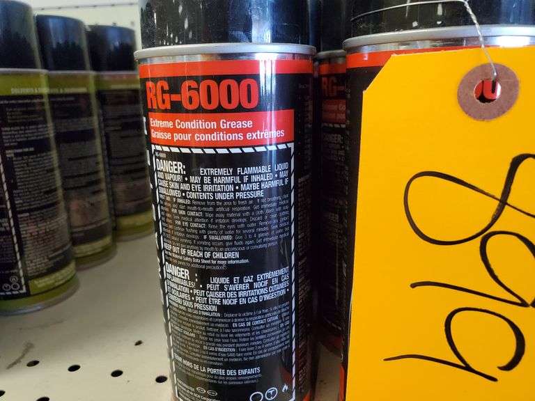 (12) Partsmaster RG-6000 Extreme Condition Grease - Assiter Auctioneers