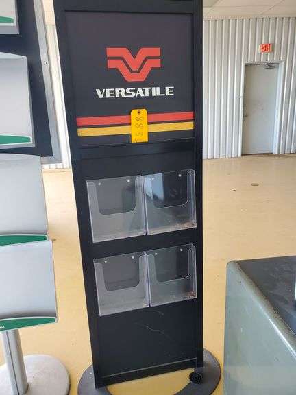 Versatile 65" Tall Brochure Stand - Assiter Auctioneers