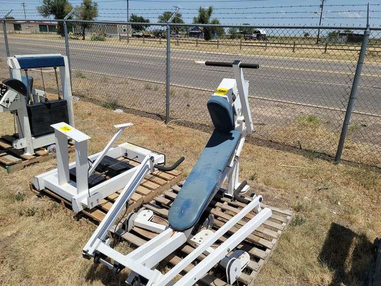 Trotter Galileo Chest Press Machine - Assiter Auctioneers
