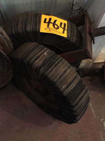 Set of Brush Hog Wheels & Tires - Assiter Auctioneers