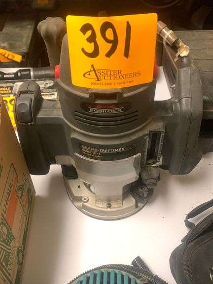 Craftsman Industrial Router - Assiter Auctioneers