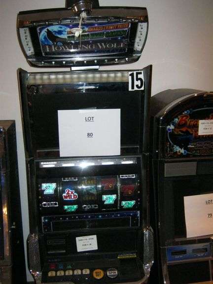 Howling Wolf Electronic Gaming Machine - Assiter Auctioneers