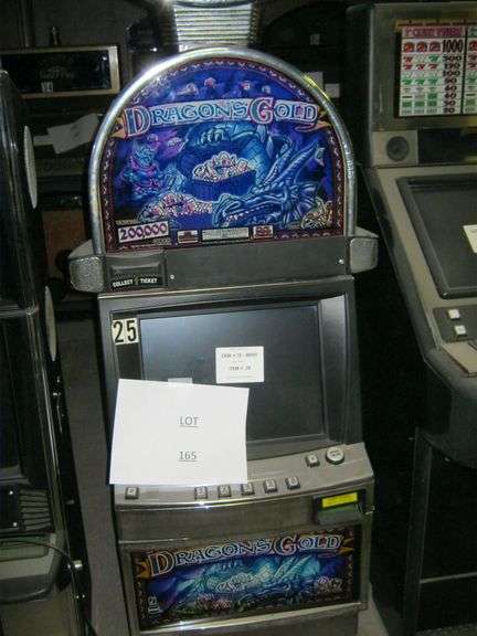 Dragons Gold Electronic Gaming Machine - Assiter Auctioneers