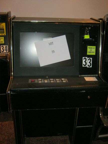 Sit Down Electronic Gaming Machine - Assiter Auctioneers