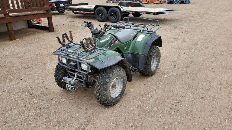 2002 Kawasaki KLF300-C ATV - Assiter Auctioneers
