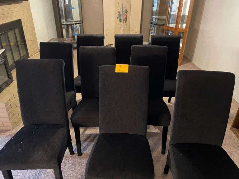 Set of 9 chairs - Assiter Auctioneers